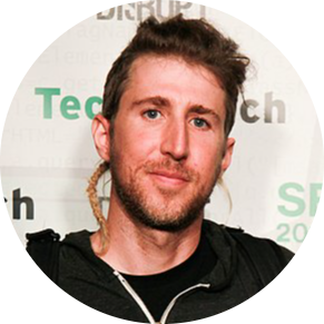 Porträt von Moxie Marlinspike - Tagesspiegel Background