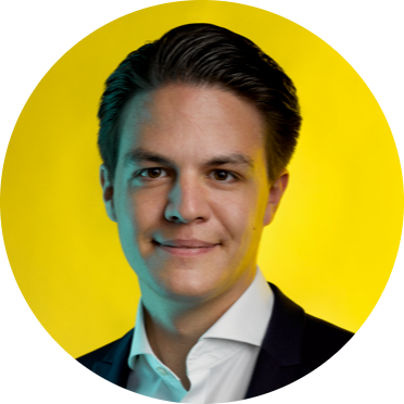 Porträt von Marian Schreier - Tagesspiegel Background