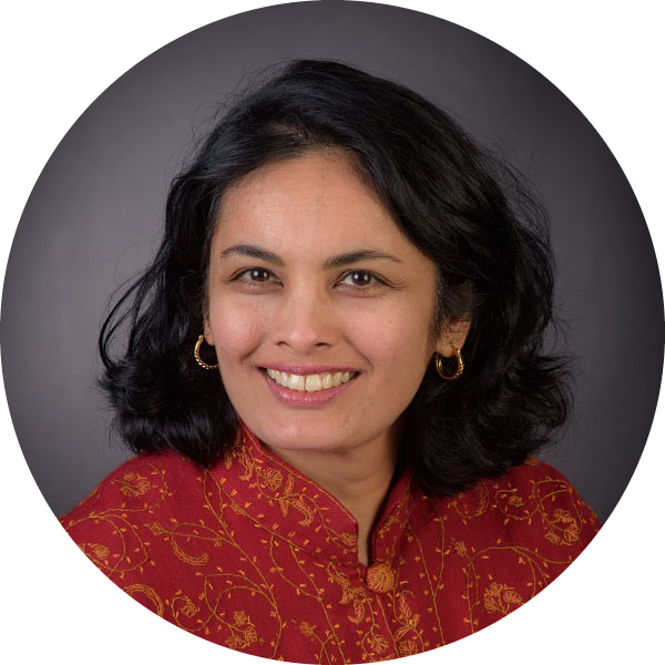 Porträt von Hayat Alvi - Tagesspiegel Background