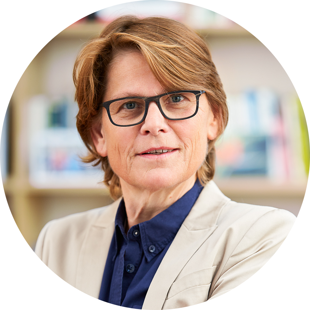 Porträt von Maria Leenen - Tagesspiegel Background