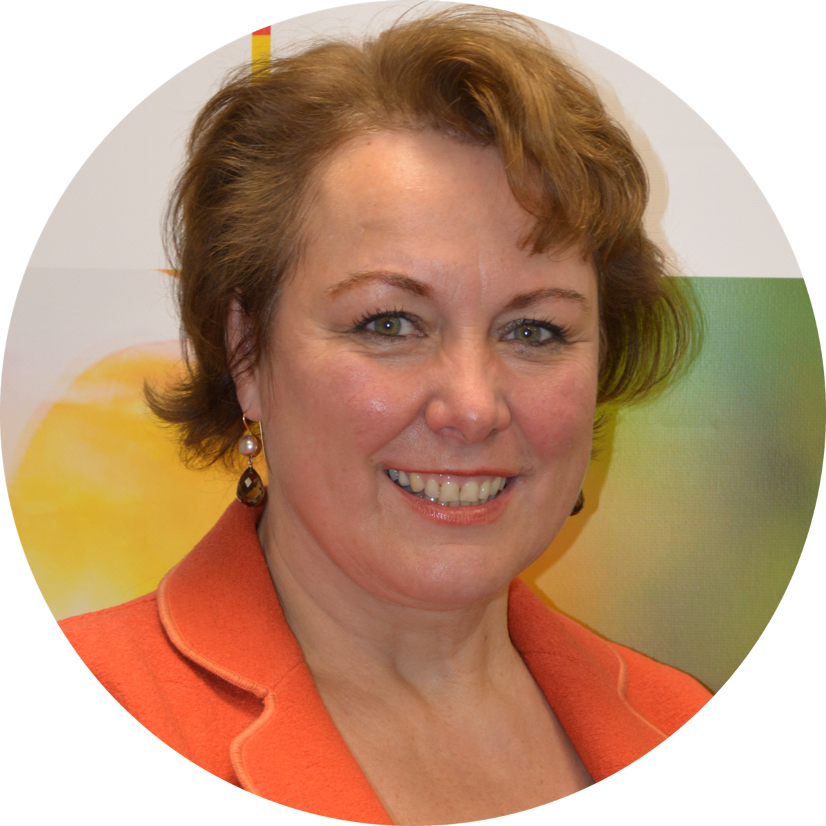 Porträt von Ina Bartmann - Tagesspiegel Background