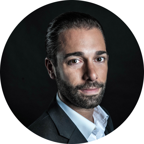 Porträt von Raphaël Boullet - Tagesspiegel Background