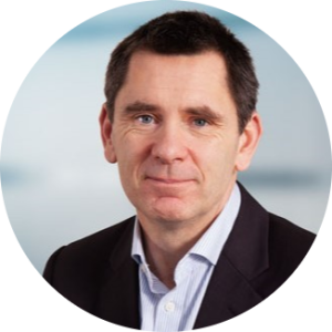 Porträt von Gerard Reid - Tagesspiegel Background