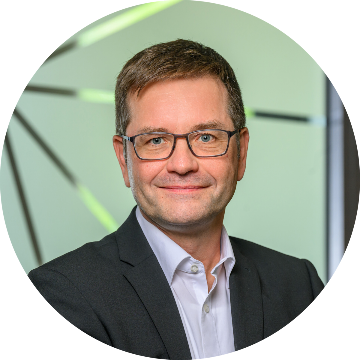 Porträt von Guido Bünstorf - Tagesspiegel Background