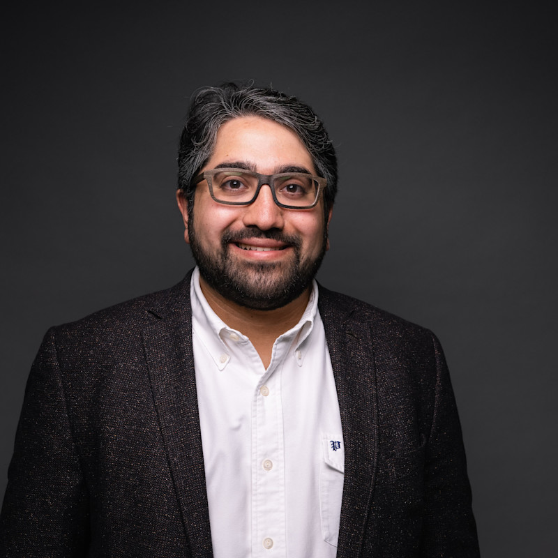 Porträt von Manouchehr Shamsrizi - Tagesspiegel Background