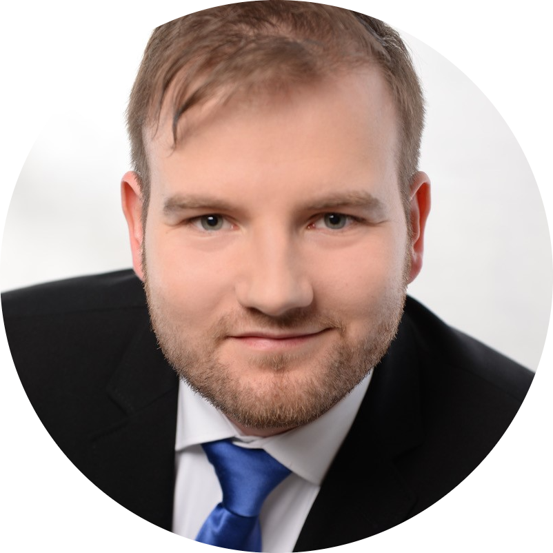 Porträt von Alexander Nollau - Tagesspiegel Background