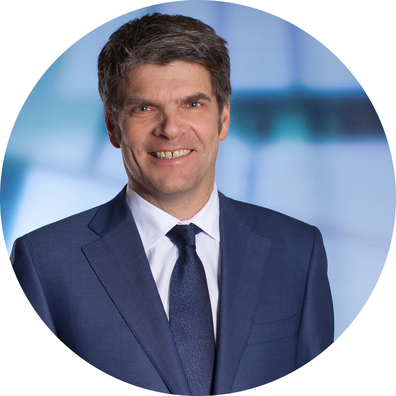 Porträt von Oliver Wolff - Tagesspiegel Background