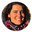 Porträt von Audrey Mathieu - Tagesspiegel Background