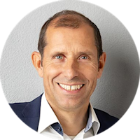 Porträt von Andreas Pfeffer - Tagesspiegel Background