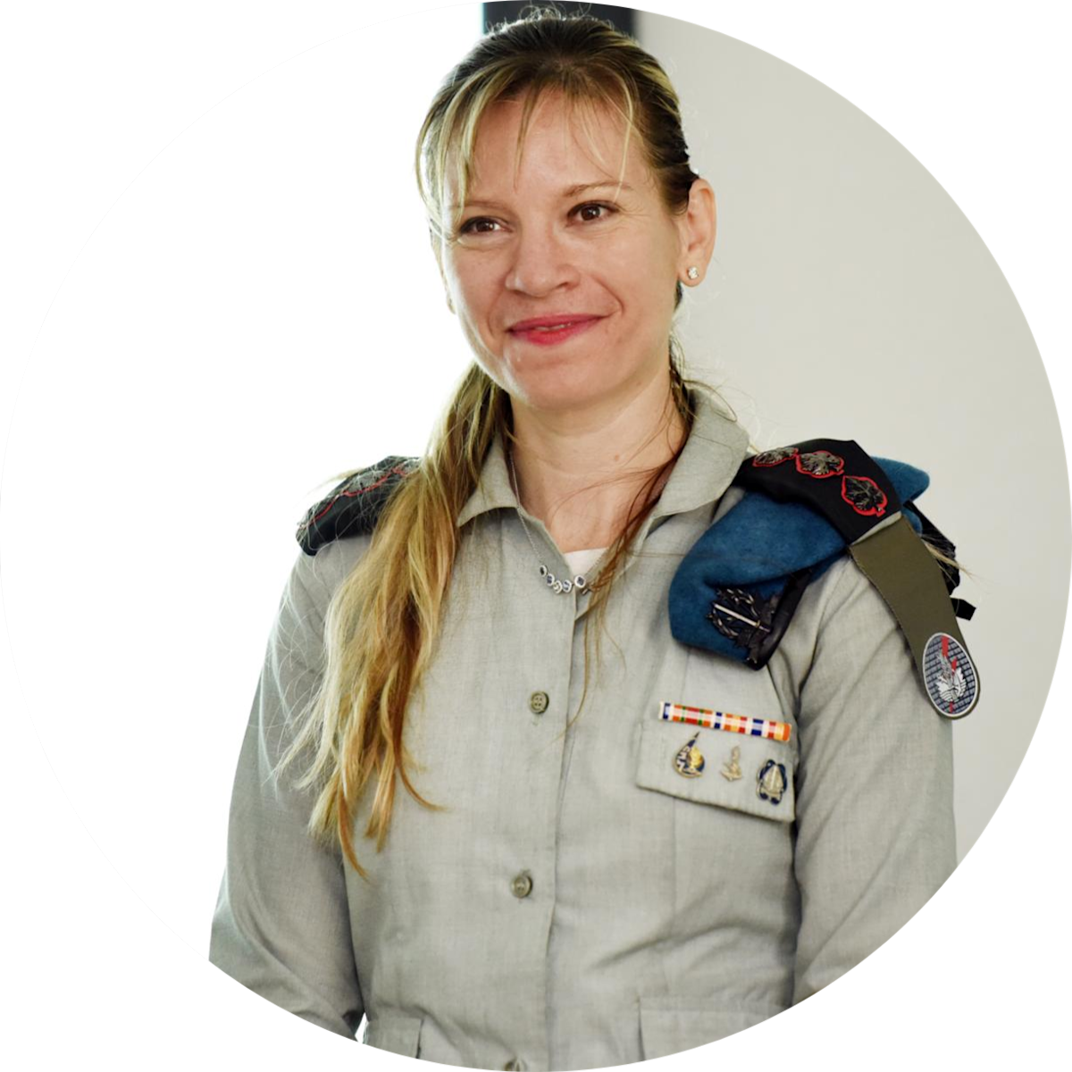 Porträt von Yael Grossman - Tagesspiegel Background