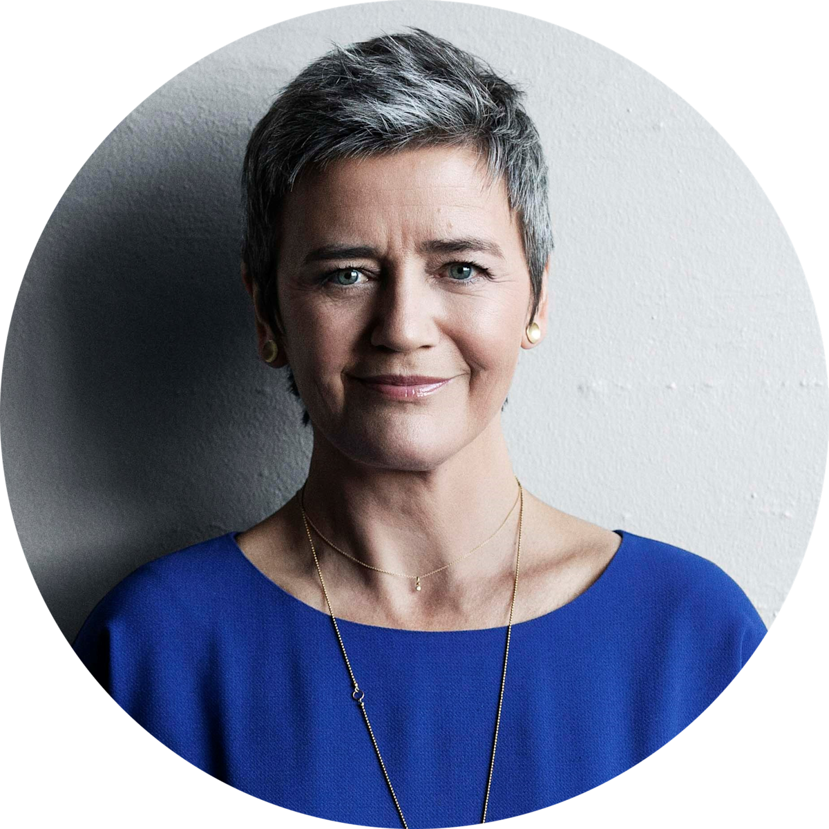 Porträt von Margrethe Vestager - Tagesspiegel Background