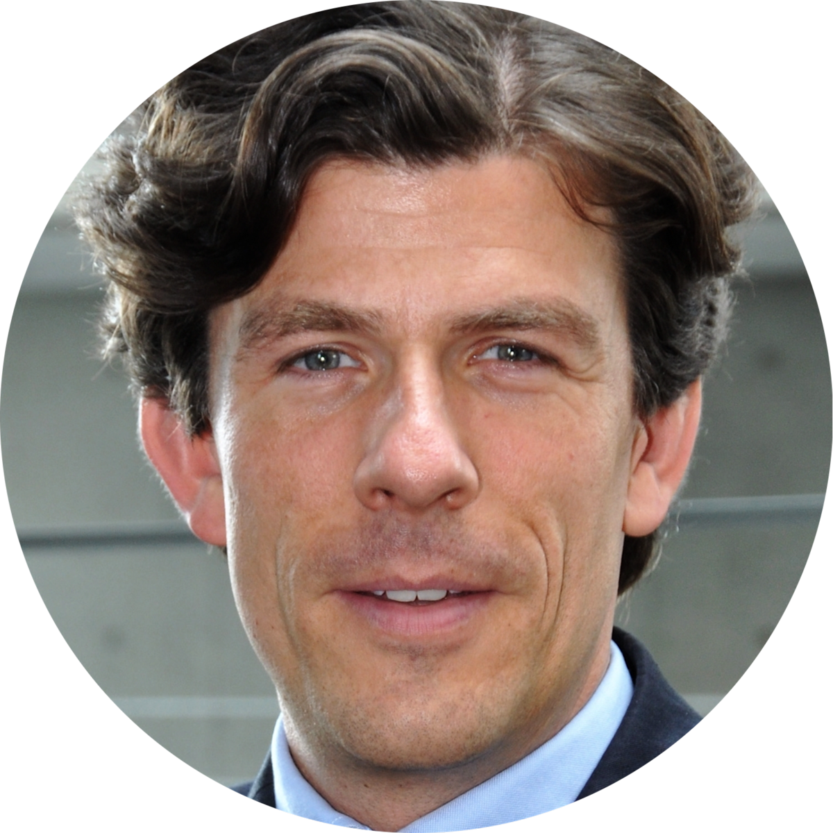 Porträt von Frederick Richter - Tagesspiegel Background