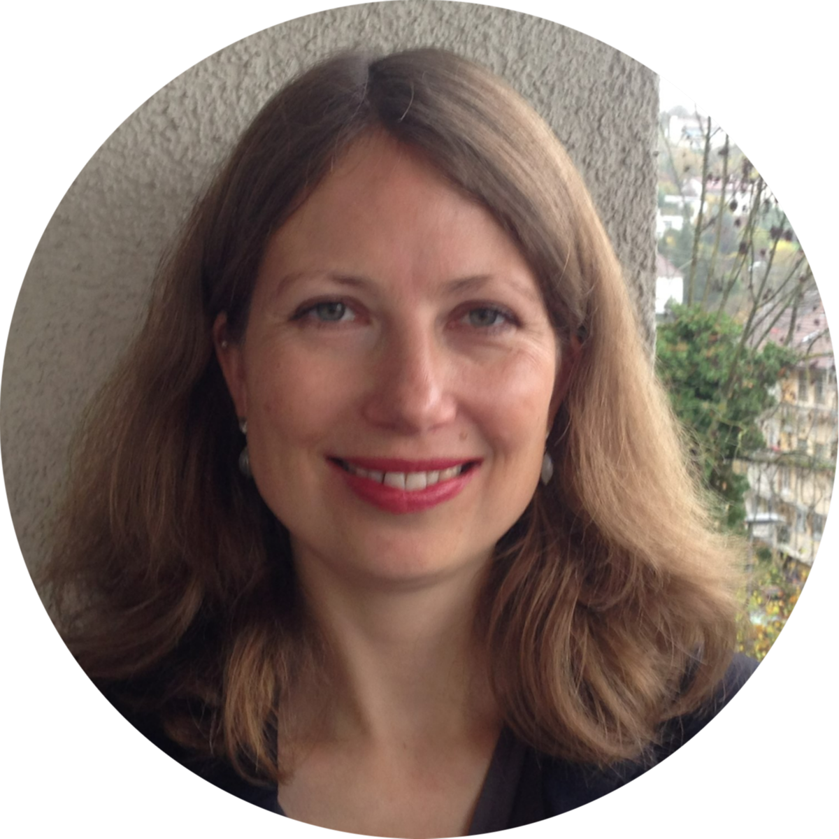 Porträt von Angela McClellan - Tagesspiegel Background