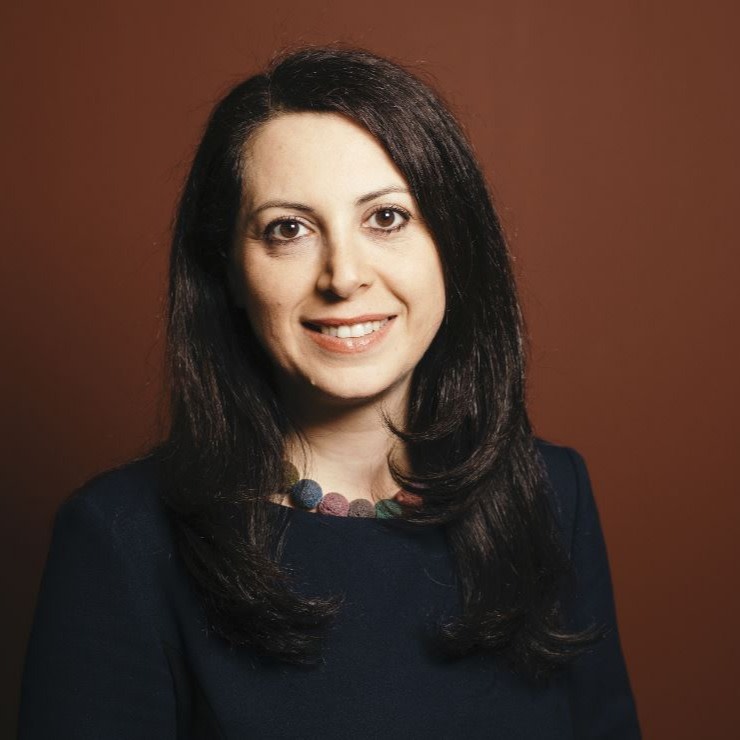 Porträt von Sanaz Mostaghim - Tagesspiegel Background