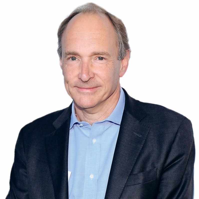 Porträt von Tim Berners-Lee - Tagesspiegel Background