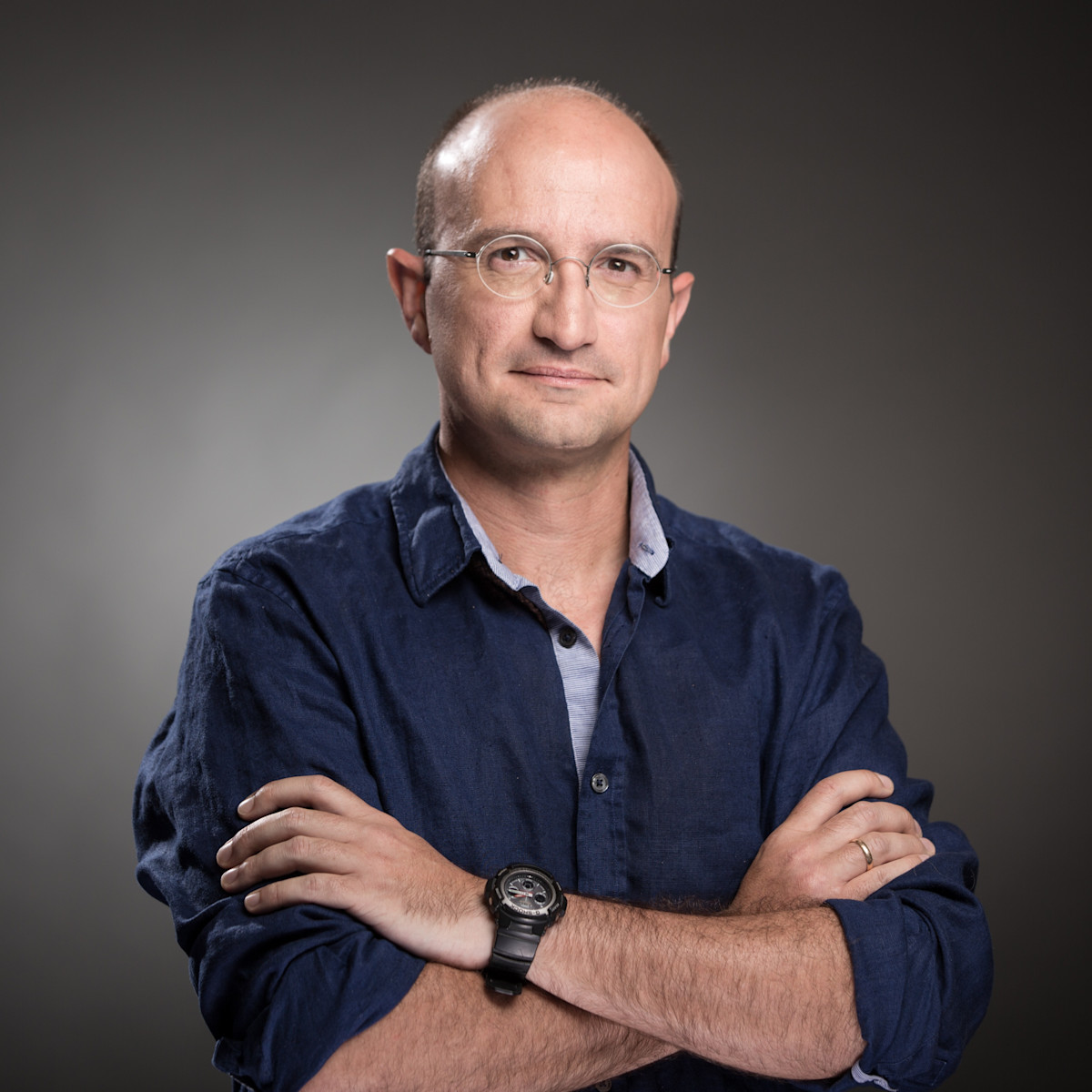 Porträt von Joaquin Quiñonero Candela - Tagesspiegel Background