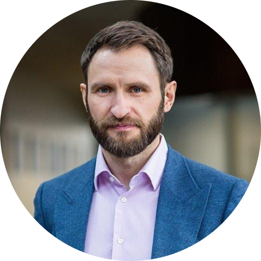 Porträt von Elijus Čivilis - Tagesspiegel Background