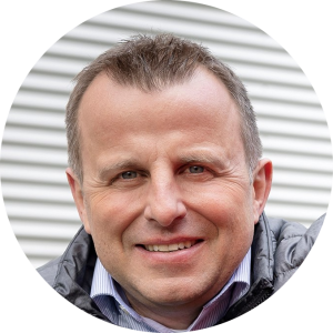 Porträt von Christoph Starzynski - Tagesspiegel Background
