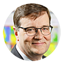 Porträt von Gerhard Adrian - Tagesspiegel Background