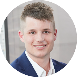 Porträt von Jascha Rohmann - Tagesspiegel Background