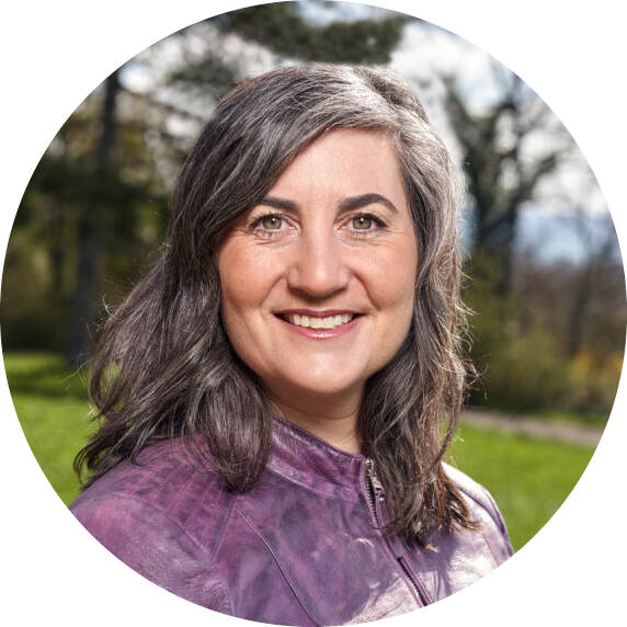 Porträt von Anna Deparnay-Grunenberg - Tagesspiegel Background