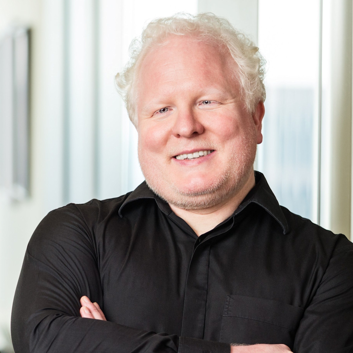 Porträt von Hans-Christian (Chris) Boos - Tagesspiegel Background