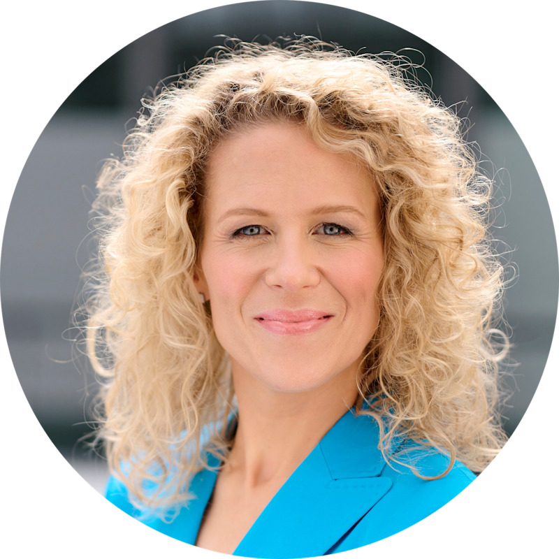 Porträt von Daniela Rittmeier - Tagesspiegel Background