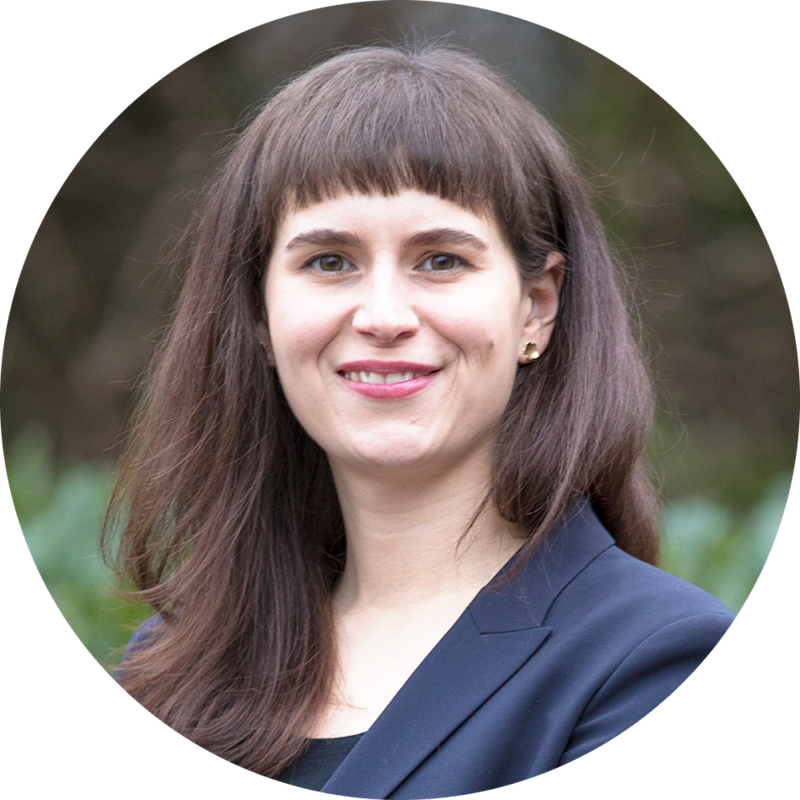 Porträt von Lisa Becker - Tagesspiegel Background