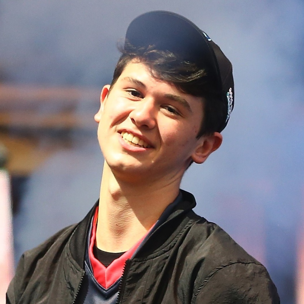 Porträt von Kyle „Bugha“ Giersdorf - Tagesspiegel Background