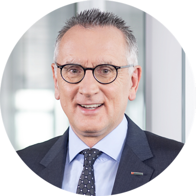 Porträt von Klaus Klar - Tagesspiegel Background