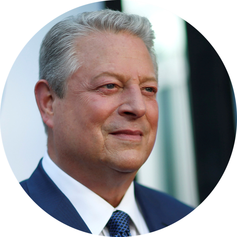 Porträt von Al Gore - Tagesspiegel Background