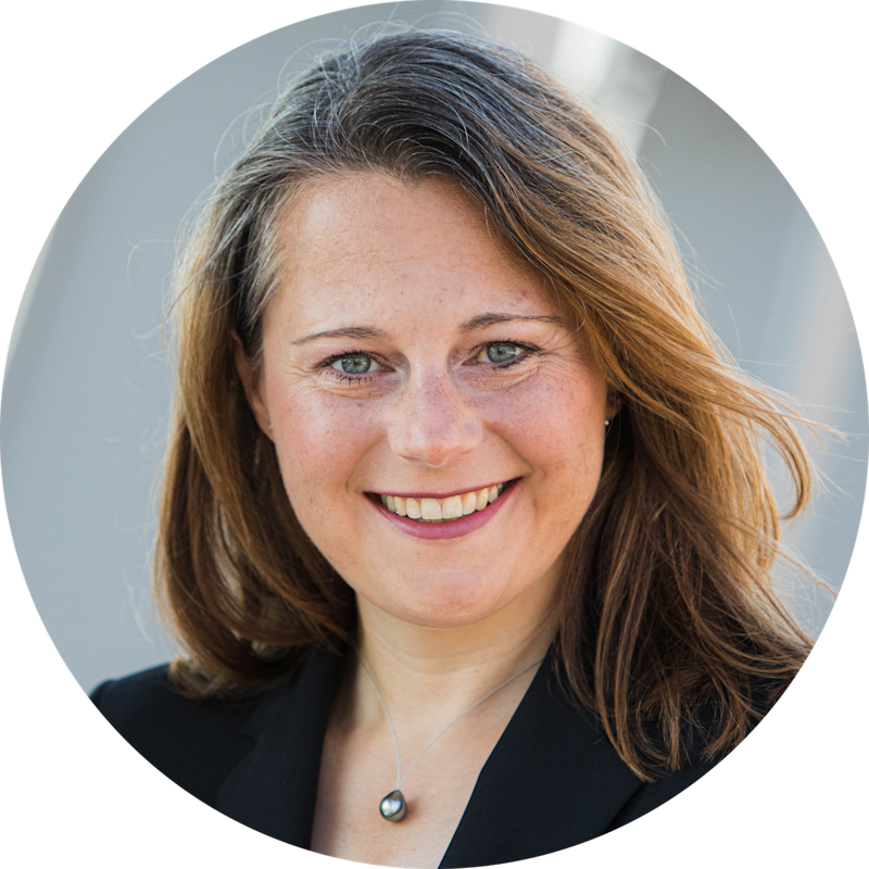 Porträt von Inga Grieger - Tagesspiegel Background