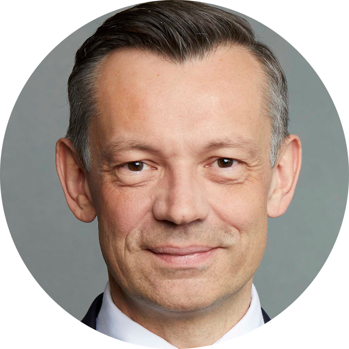 Porträt von Michael Schmidt - Tagesspiegel Background