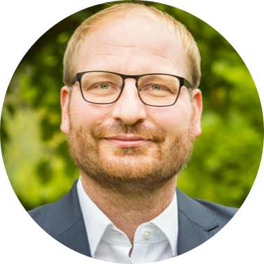 Porträt von Franz Flögel - Tagesspiegel Background