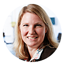 Porträt von Jennifer Brekau - Tagesspiegel Background