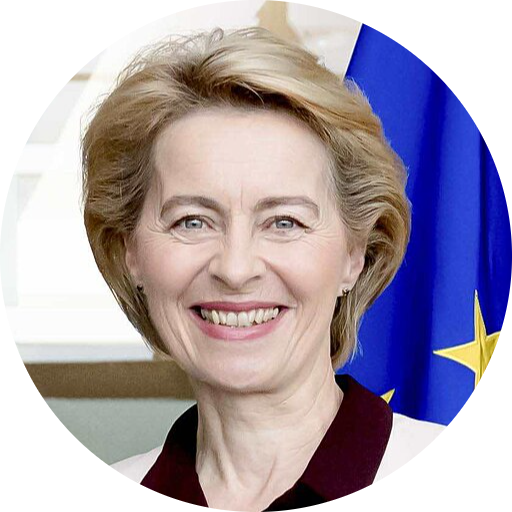 Porträt von Ursula von der Leyen - Tagesspiegel Background