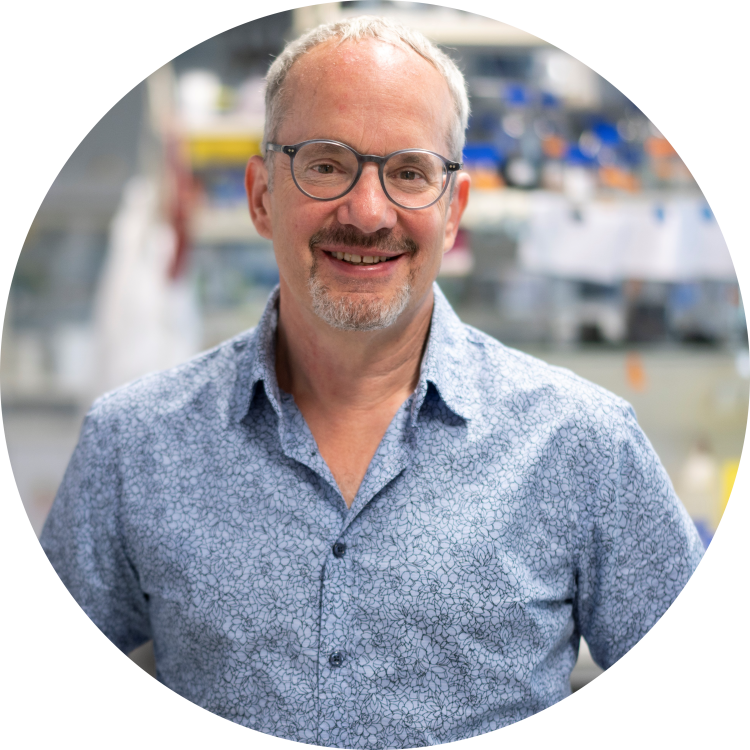 Porträt von Anthony Hyman - Tagesspiegel Background