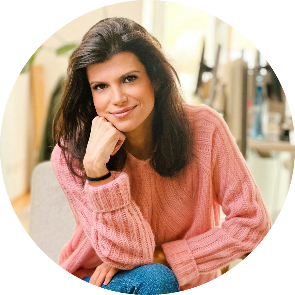 Porträt von Magdalena Oehl - Tagesspiegel Background