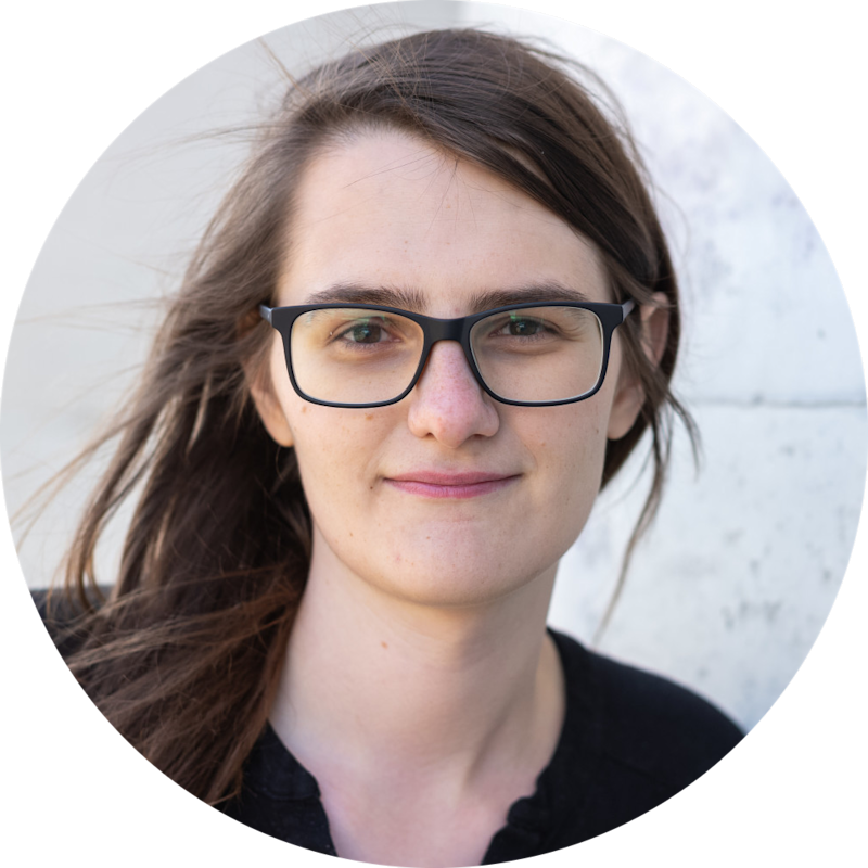 Porträt von Lilith Wittmann - Tagesspiegel Background