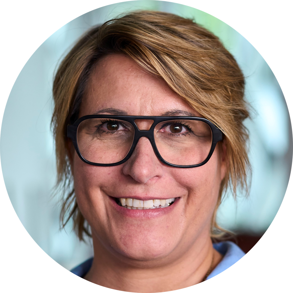 Porträt von Jutta Meier - Tagesspiegel Background