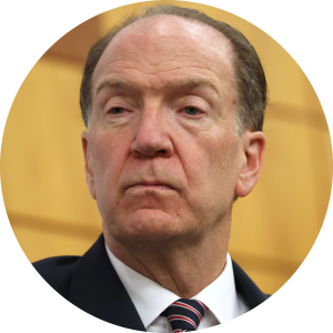 Porträt von David Malpass - Tagesspiegel Background