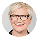 Porträt von Barbara Lenz - Tagesspiegel Background