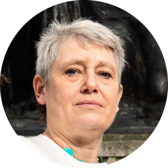 Porträt von Kate Bingham - Tagesspiegel Background