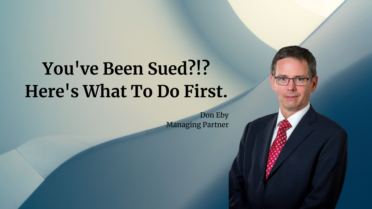 What to Do If You’ve Been Sued in Colorado