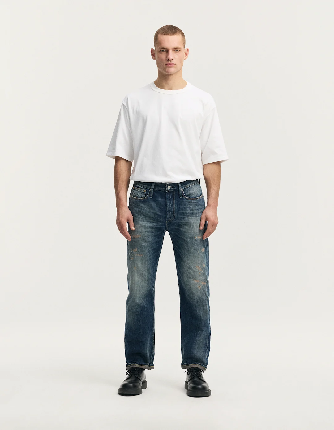 DAGGER Selvedge Zephyr Blue - DENHAM