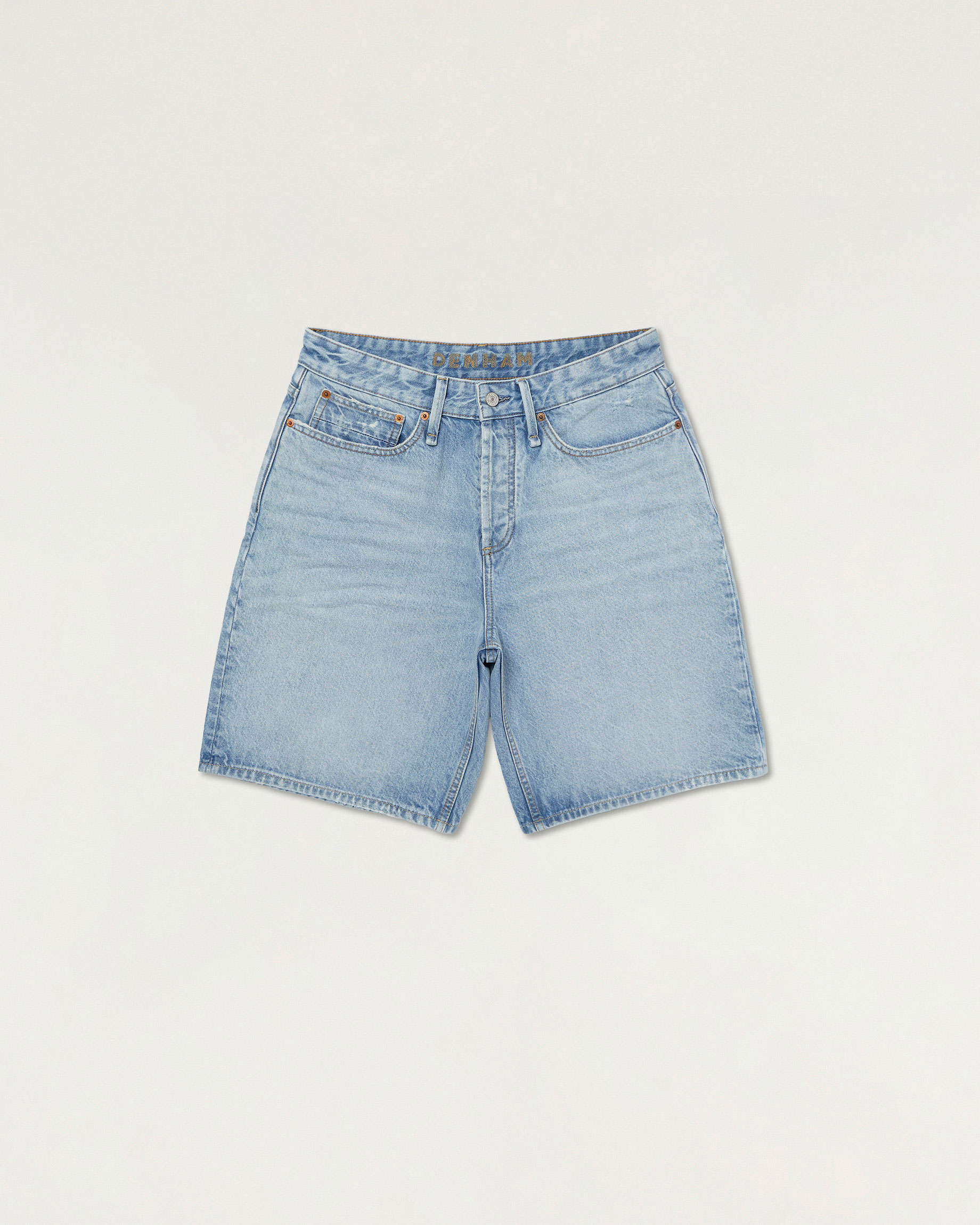 RAG SHORT Rigid Light Wash - DENHAM
