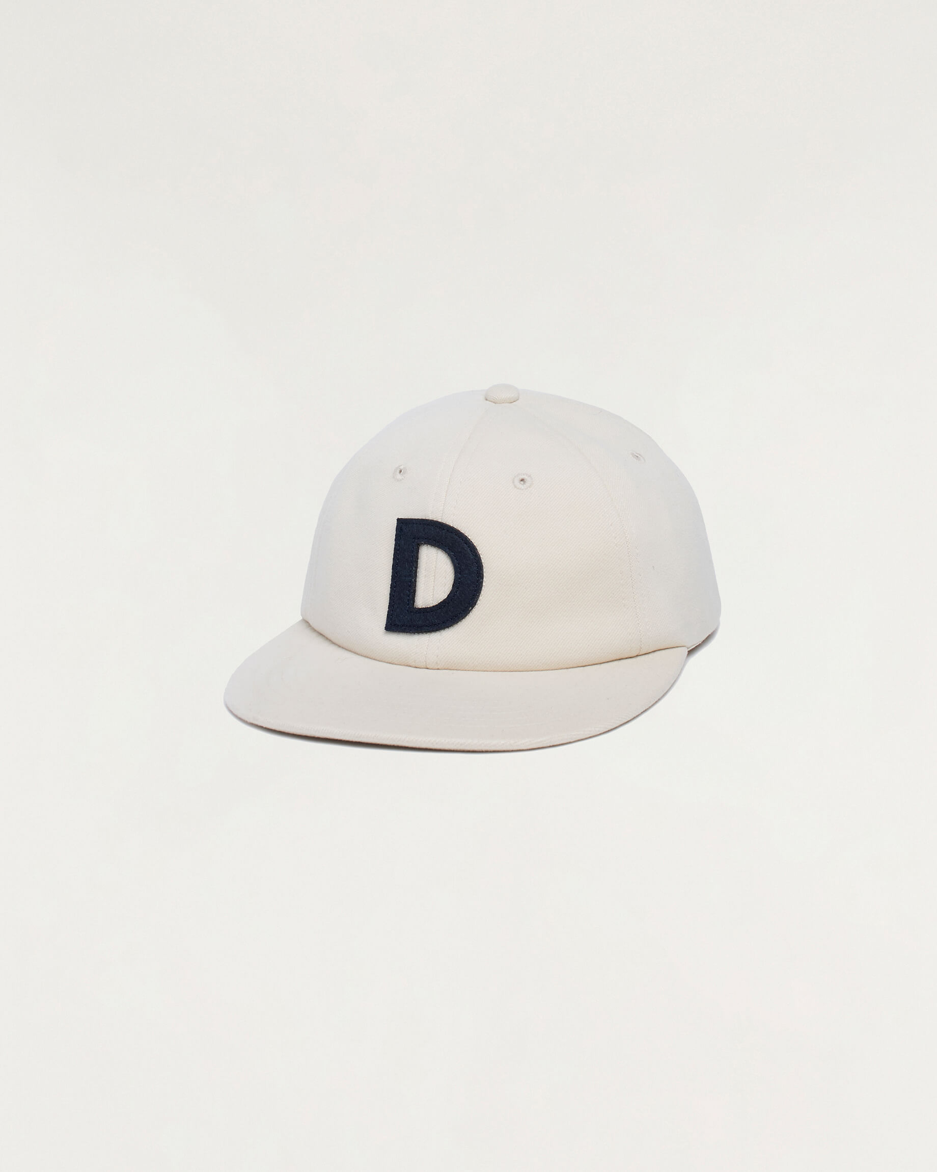 D 6 PANEL CAP Brushed Twill - DENHAM