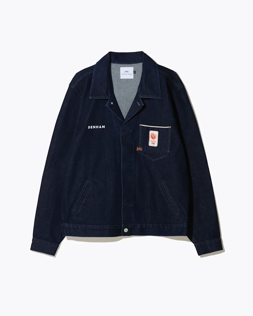 DXTNL DENIM JACKET NAVY BLAZER - DENHAM