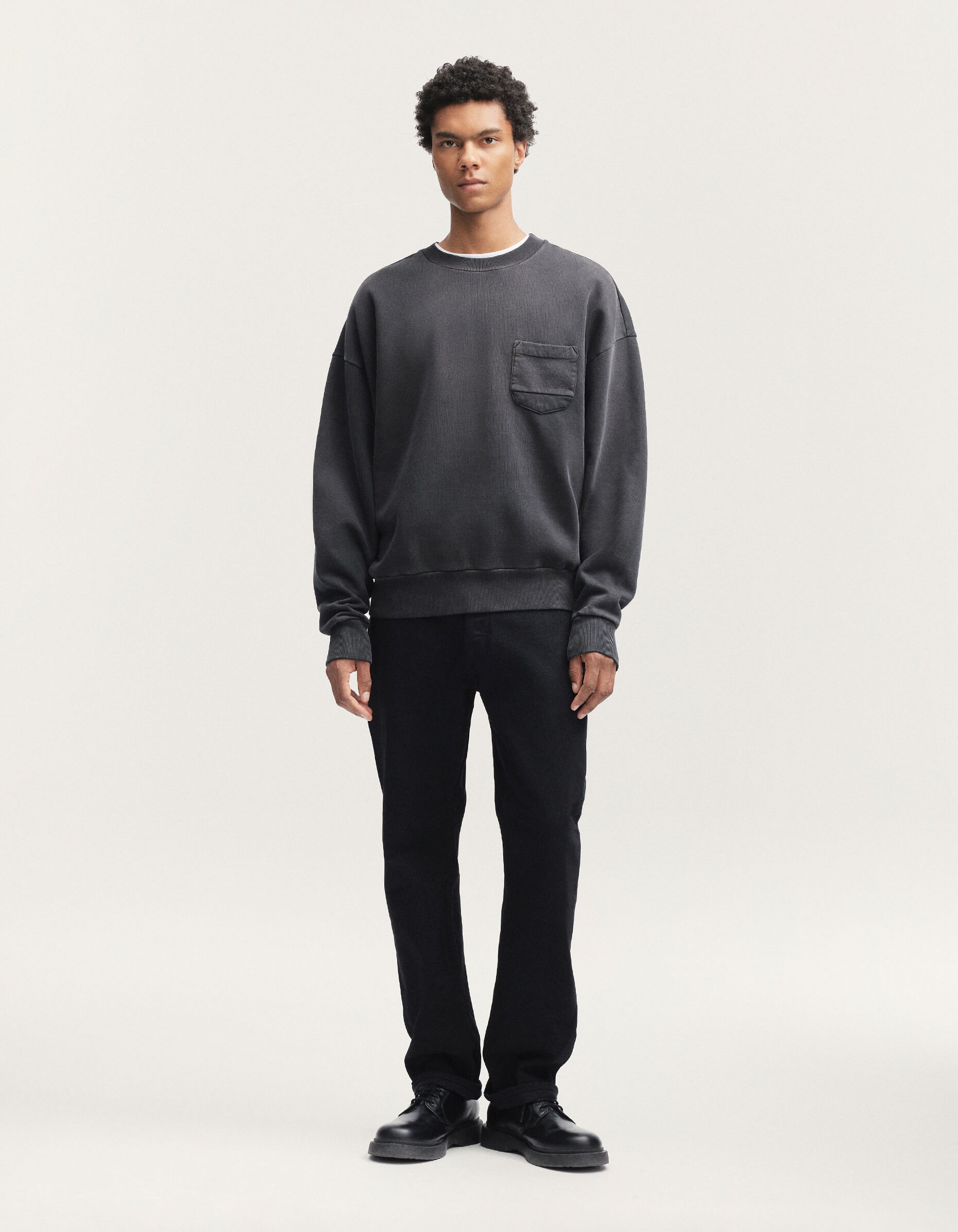 NOAH POCKET Sweat Heavy Washed - DENHAM