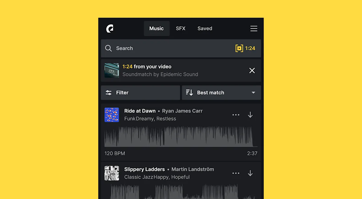 Adobe Plugin | Epidemic Sound